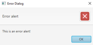 JavaFX Alert Dialogs | 100% best for beginners