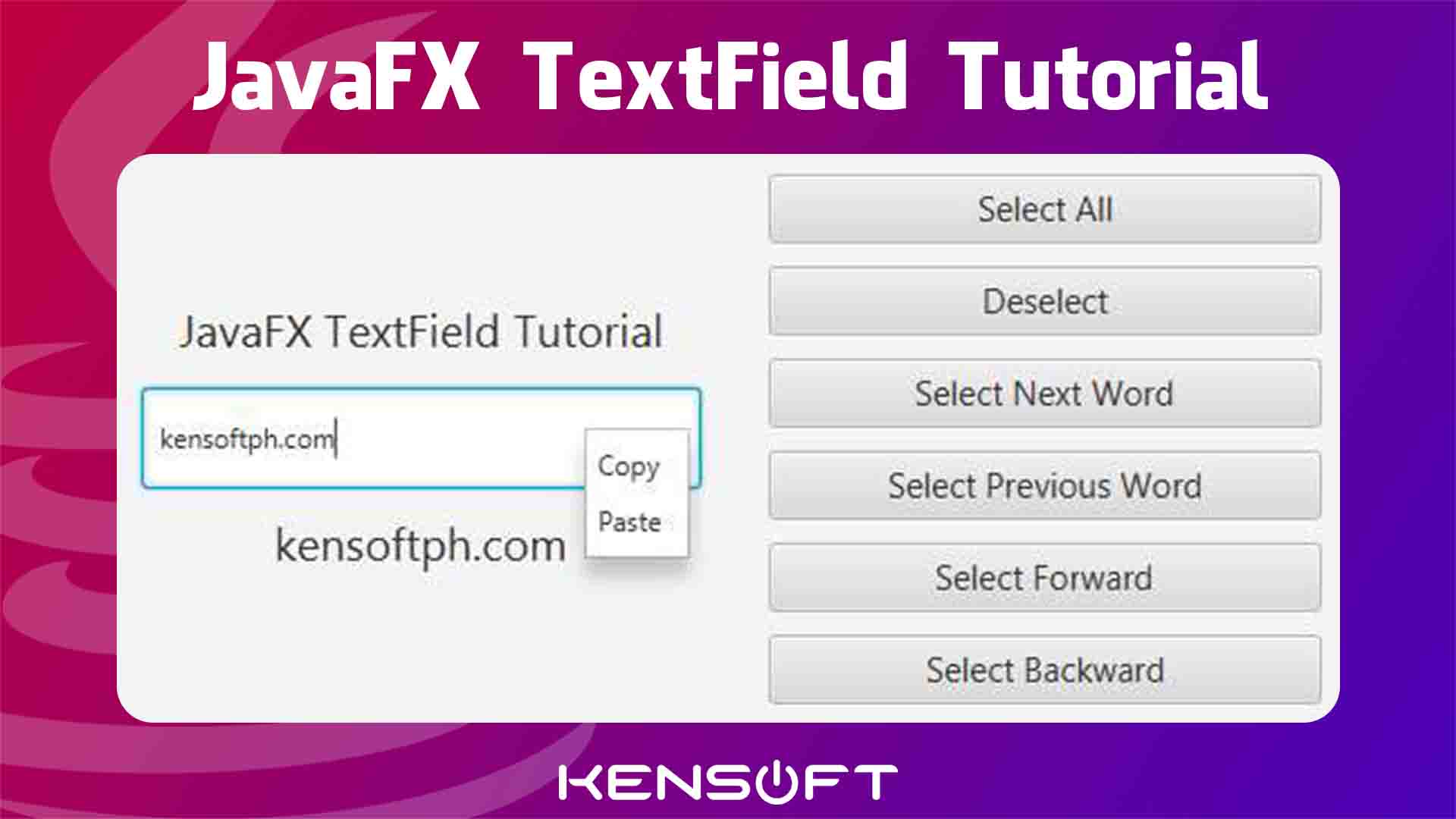 6 JavaFX Text Field Examples Perfect For Beginners