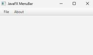 How to use the Menu Bar in JavaFX | 100% Perfect Tutorial